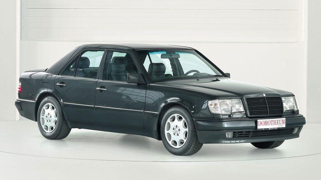 Tämä W124-Mersu on ainoa lajissaan – 500 E:n erikoisuuksiin kuuluvat ...
