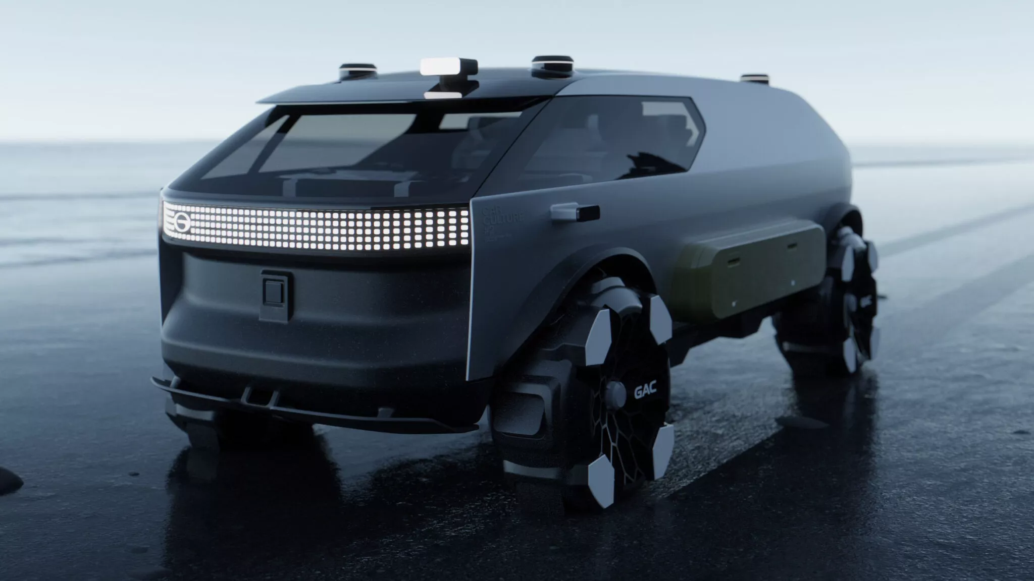 GAC Van Life on tulevaisuuden autonomisen sähköauton konsepti